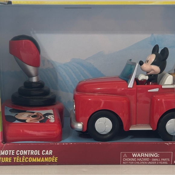 Disney | Toys | Disney Store Retired Mickey Mouse Red Remote Control ...